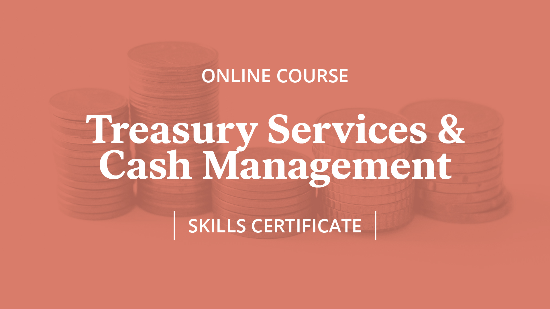 Treasury & Cash Management Training - Recognized Certification