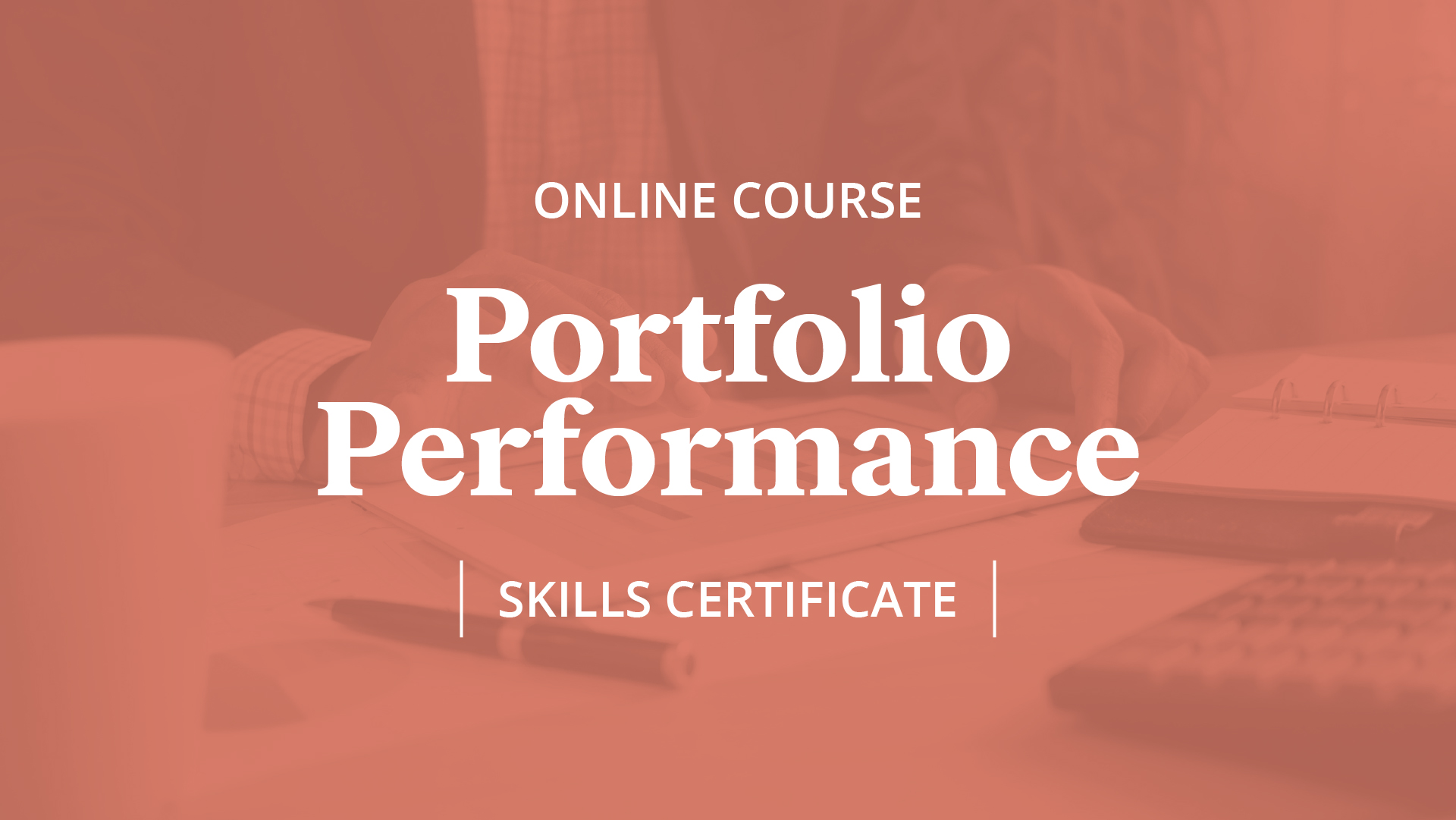 Learn to Measure Portfolio Performance - Online Finance Course