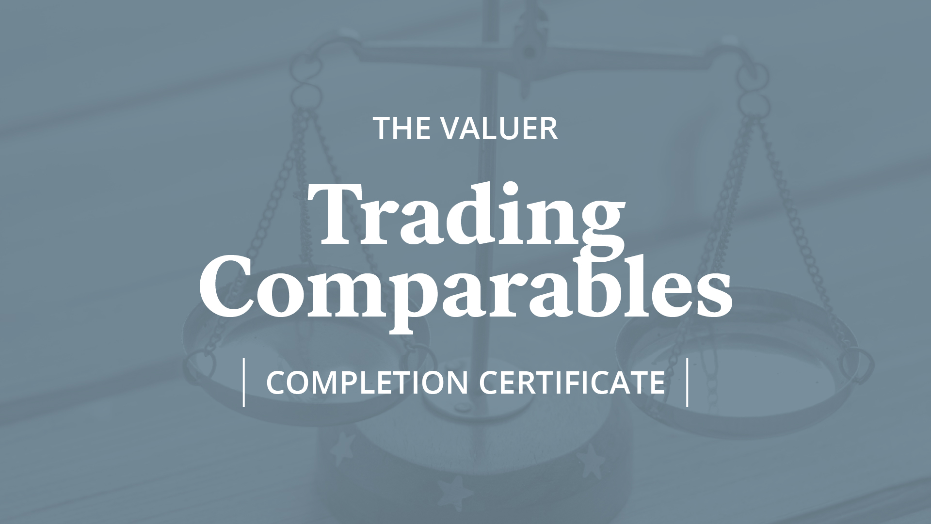 Trading Comparables - Online Valuation Course - Financial Edge
