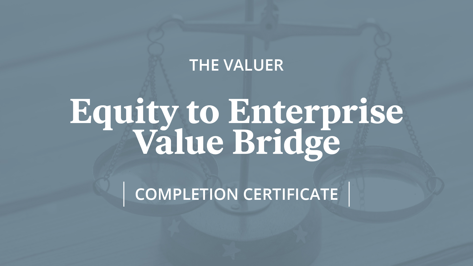 Equity to Enterprise Value Bridge - Free Valuation Course