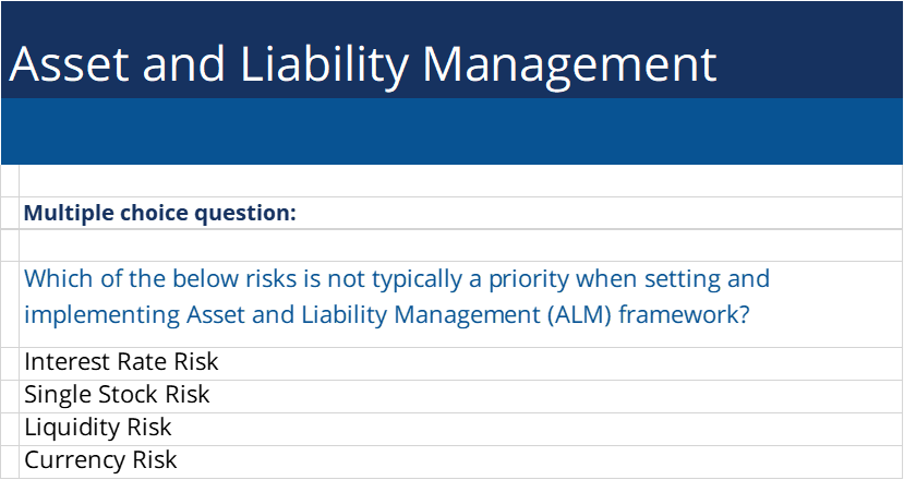 Asset and Liability Management - Financial Edge