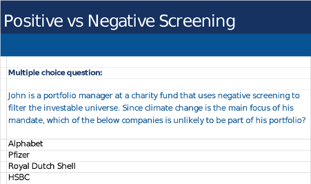 Positive vs Negative Screening - Financial Edge