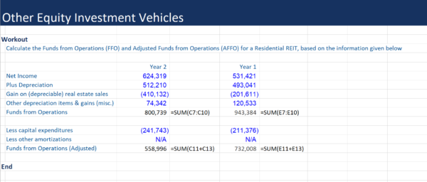 Other Equity Investment Vehicles - Financial Edge