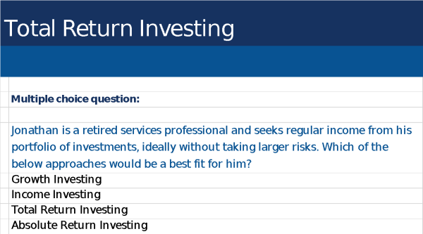 Total Return Investing - Financial Edge