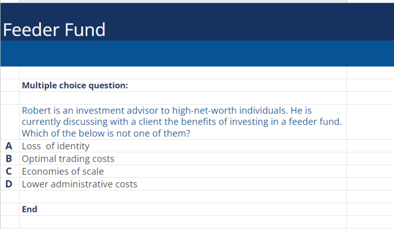 What is a Feeder Fund? - Financial Edge Training