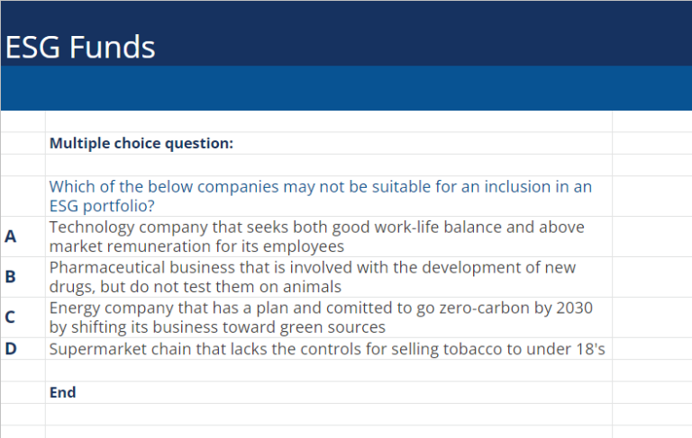 ESG Funds Definition - Financial Edge