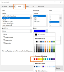 Financial Model Formatting – Cell Styles - Financial Edge