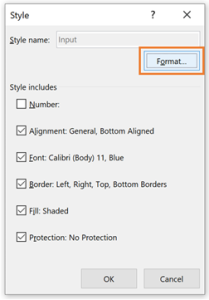 Financial Model Formatting – Cell Styles - Financial Edge