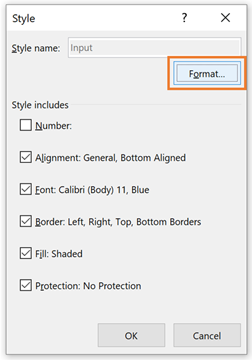 Financial Model Formatting – Cell Styles - Financial Edge
