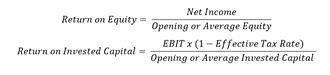Modeling Ratios - Financial Edge
