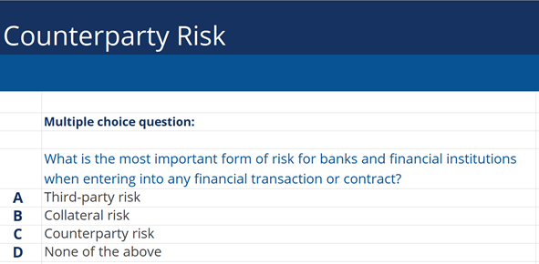 Counterparty Risk - Financial Edge