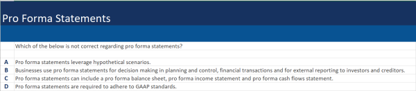 Pro forma - Definition, Types of Pro forma