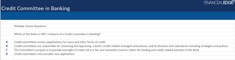 Credit Committee in Banking - Financial Edge