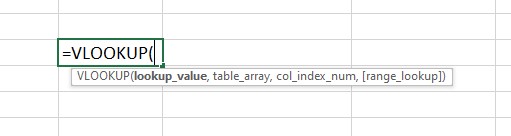 Vlookup - Financial Edge