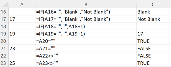 ISBLANK Function - Syntax, Excel Example, Free Workout