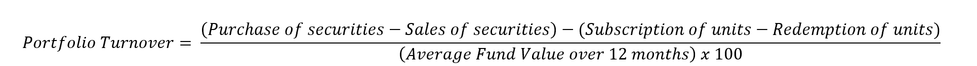 Portfolio Turnover - Definition, How to Calculate, Example