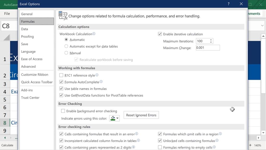 What Are Circular References In Financial Modeling Financial Edge