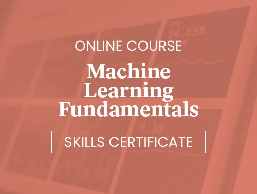 Machine Learning Fundamentals Online Course - FE Training
