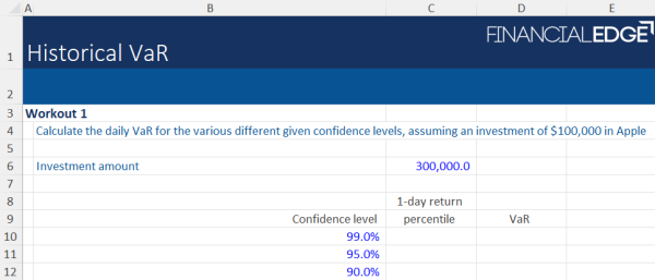 Value at Risk (VAR) - Definition, Methods, Free Excel Workout