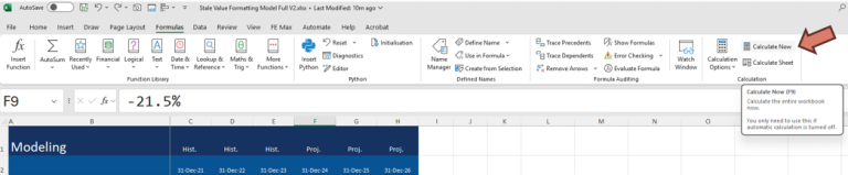 Stale Value Formatting - Financial Edge