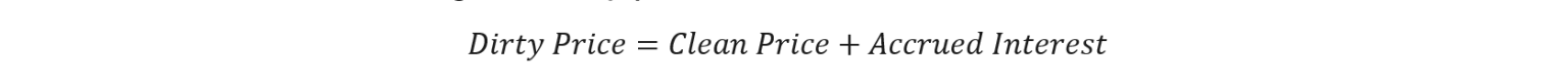 Dirty vs Clean Price - Financial Edge