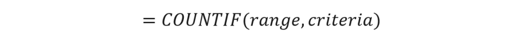 COUNT vs COUNTIF Function Excel - Financial Edge