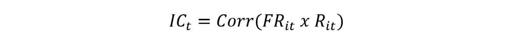 Information Coefficient (IC) - How it Works - Free Excel Template